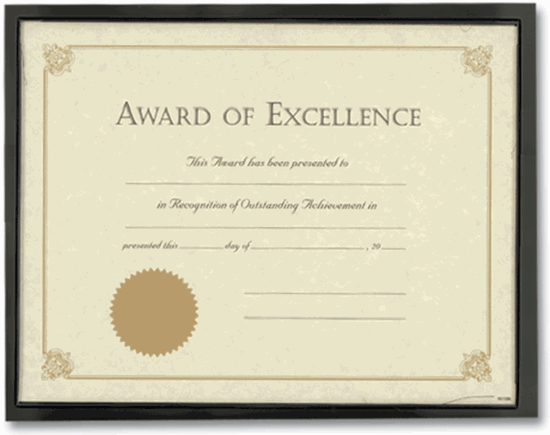 Your store. Formal Certificate Frame (NR2402)